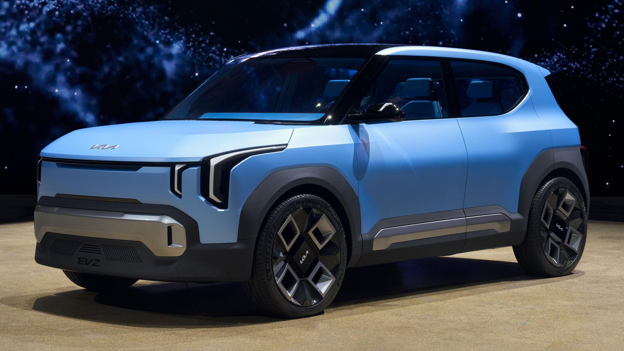 Kia Concept EV2: Kompakter Elektro-Crossover für die Stadt ...